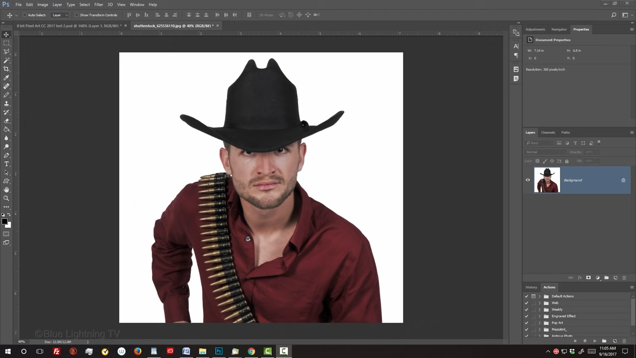 How to Create a 8-Bit Pixel Portrait from a Photo – Img8bit.com