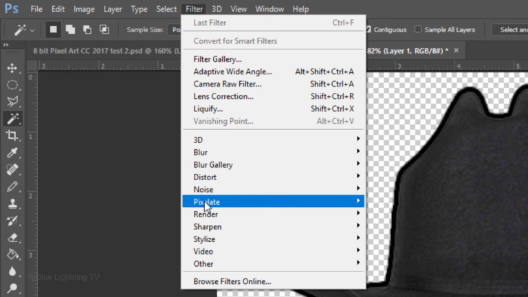 How to Create a 8-Bit Pixel Portrait from a Photo – Img8bit.com