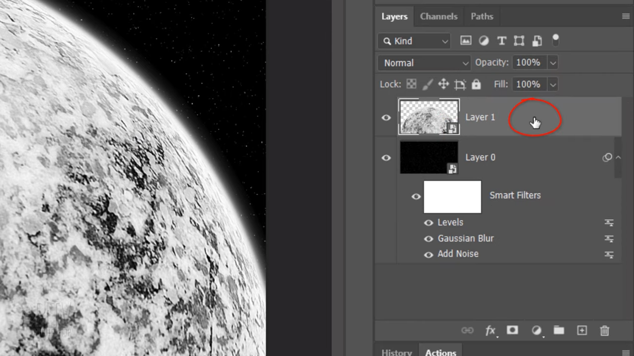 How to Create a Cinematic, Frozen, Ice PLANET in Space with Photoshop ...